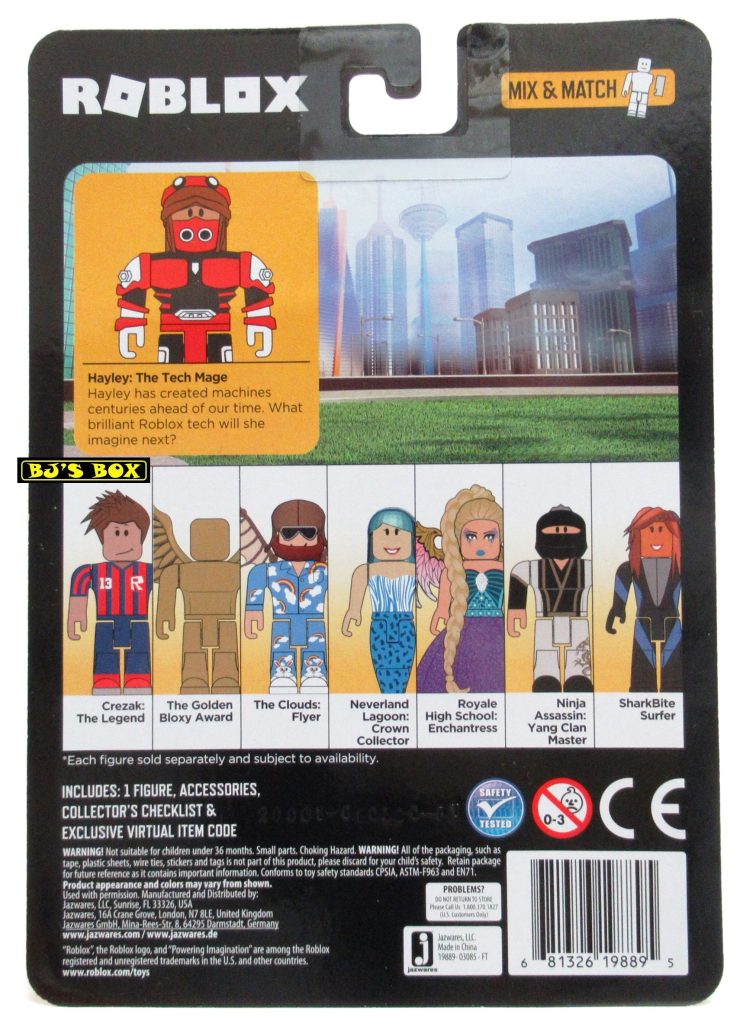 Buy Roblox Game HAYLEY: TECH MAGE Action Figure with Exclusive Virtual ...