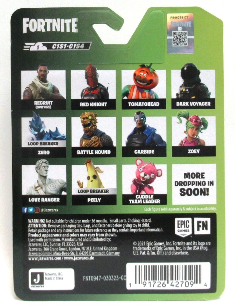 Buy FORTNITE Legendary Micro Series #07 CODENAME E.L.F. 2.5in. Figure ...