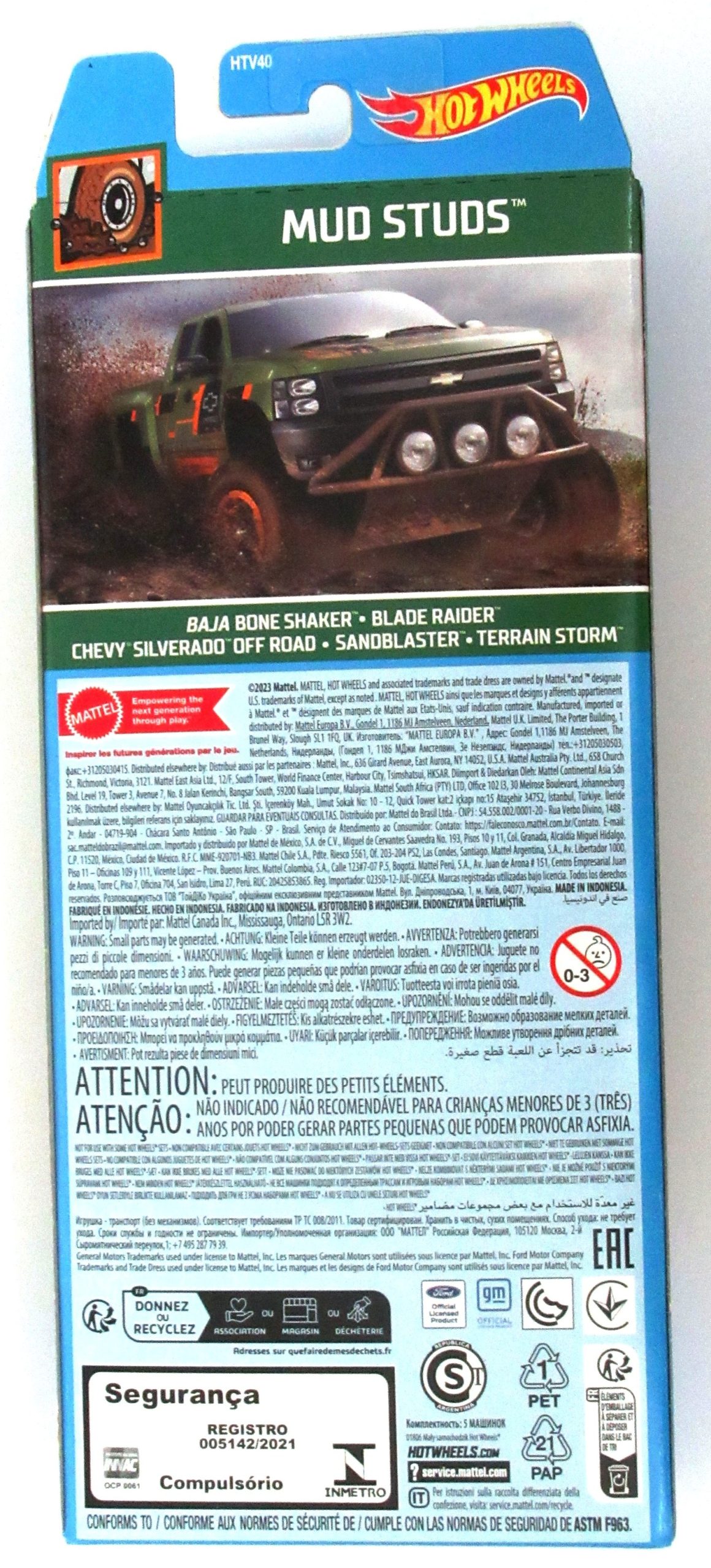 2023 Hot Wheels MUD STUDS Collector 5 Pack Bone Shaker Blade Raider ...
