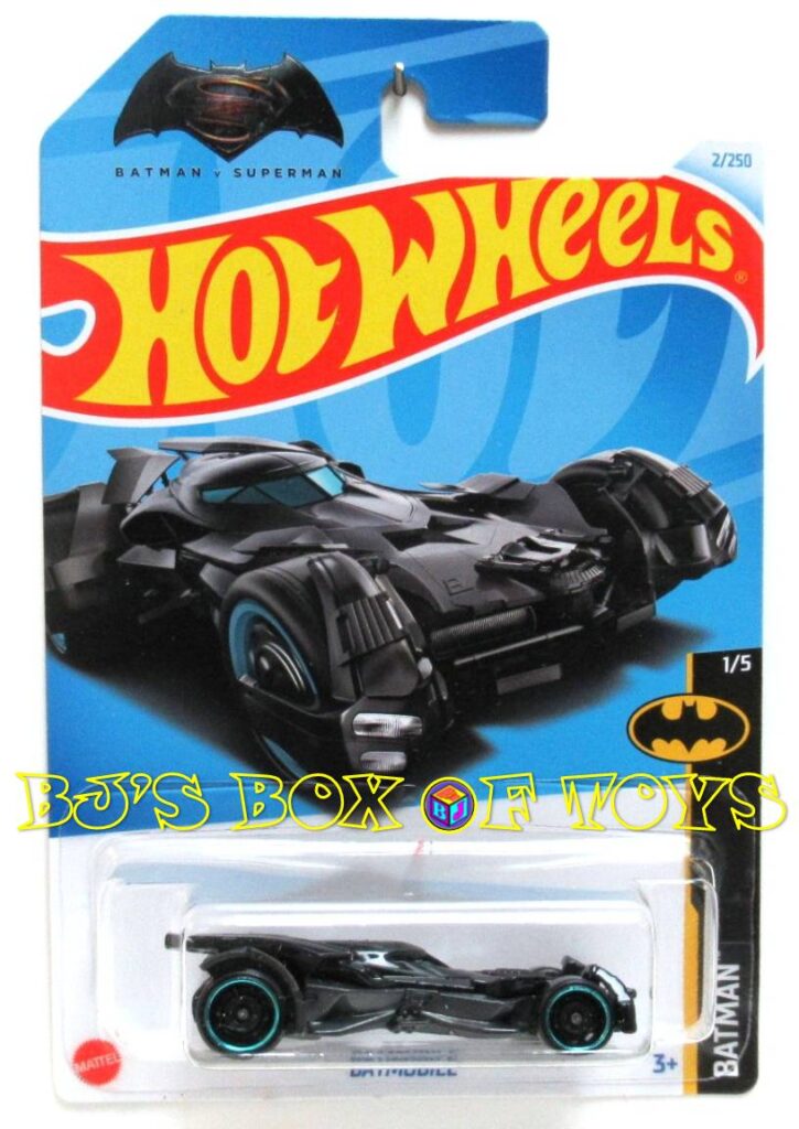 Buy 2024 Hot Wheels BATMOBILE Black Batman-Superman Movie Bat Mobile #2 ...